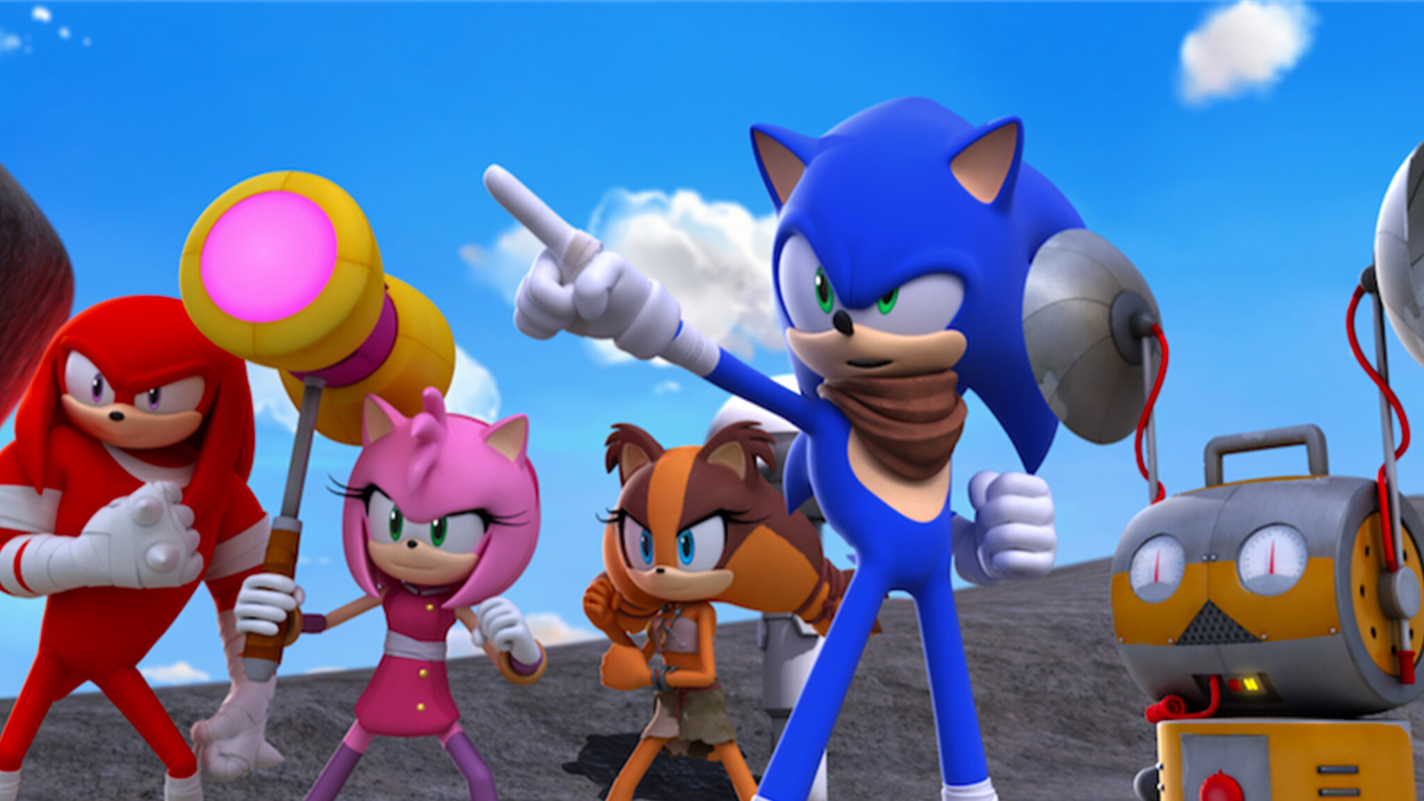 Dibujos Sonic Boom
