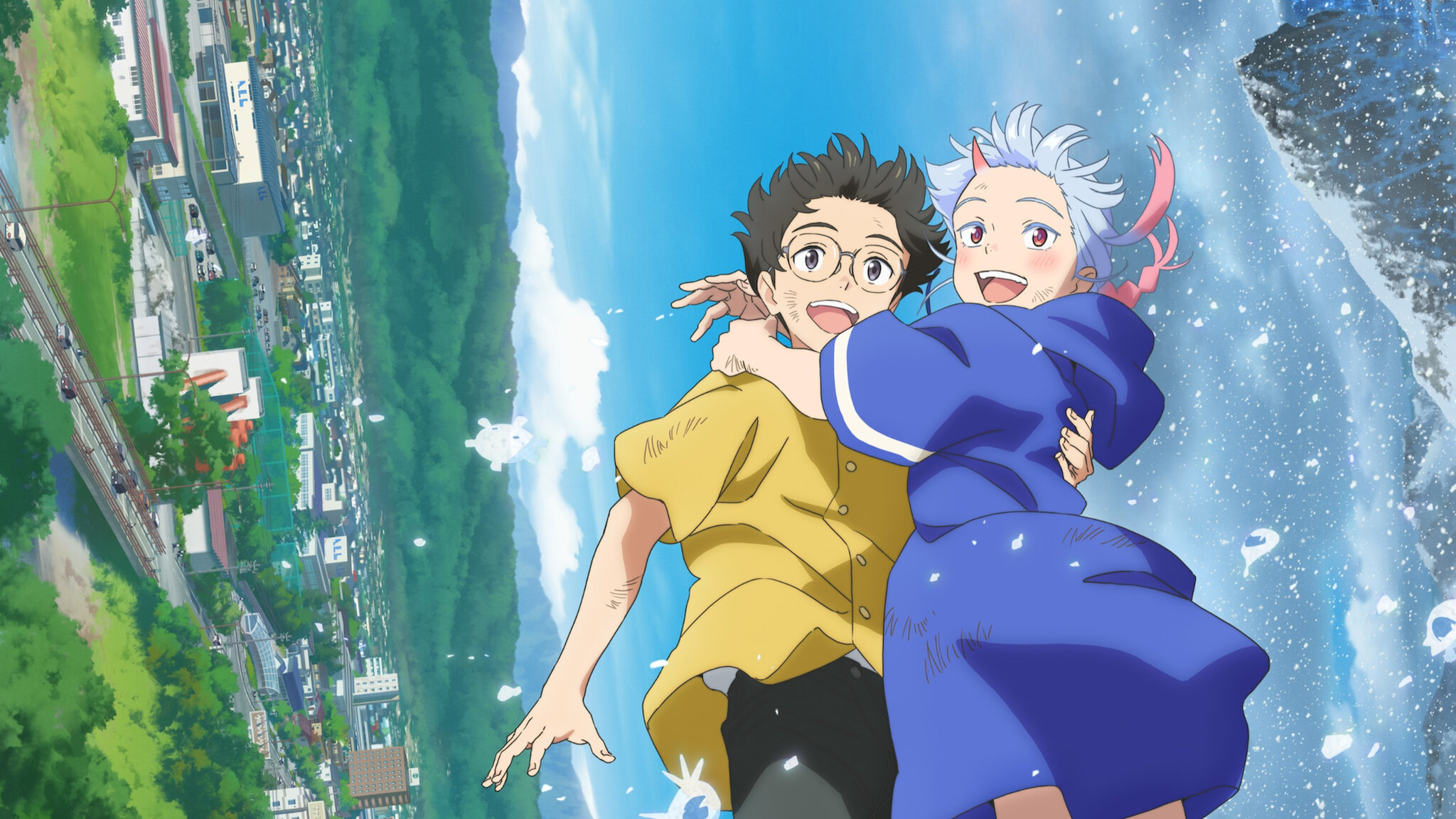 Anime Meisje Met Zwart Haar En Gouden Ogen