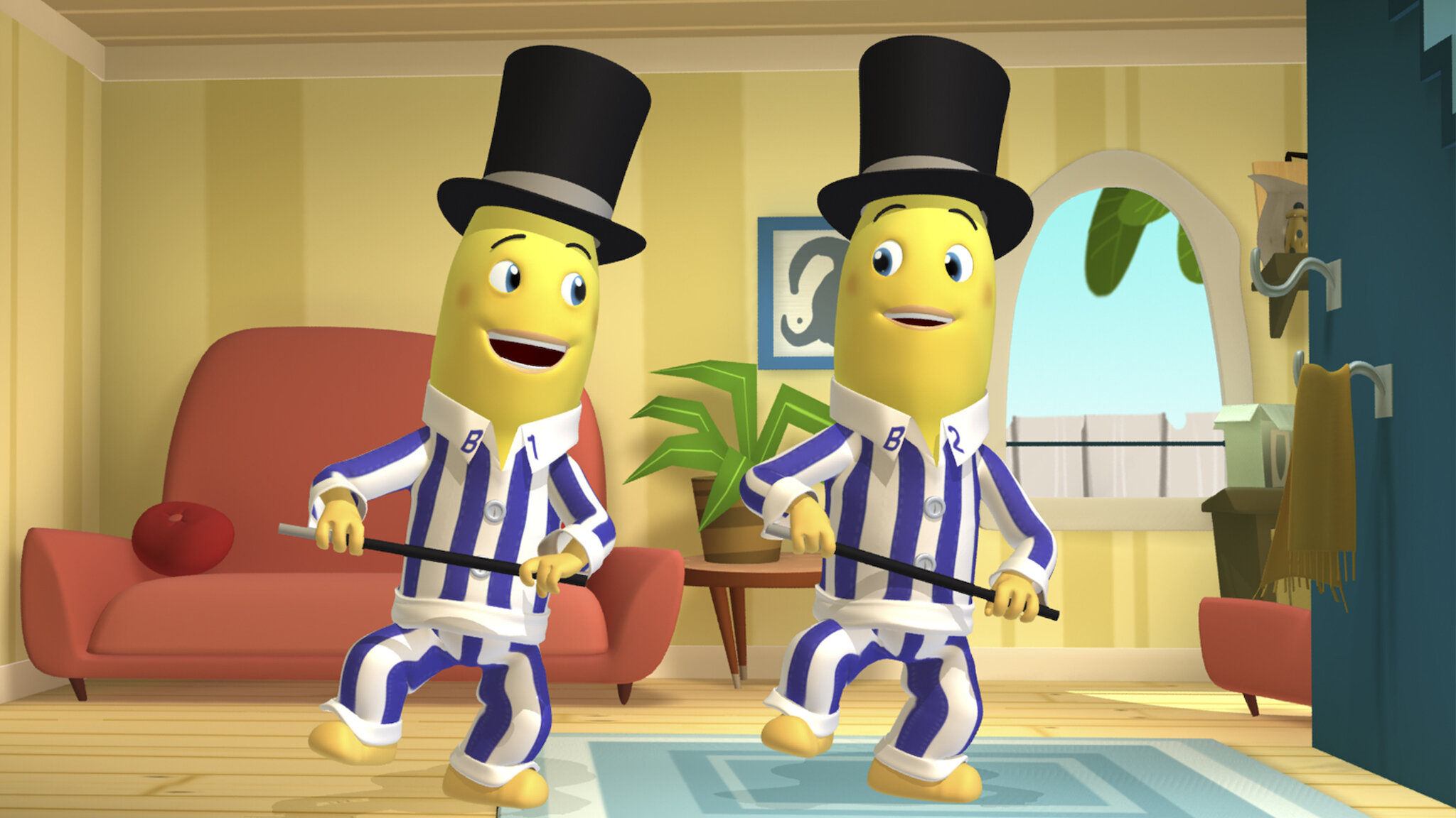 Bananas In Pajamas Bananas In Pajamas Show Business (1997 USA VHS)