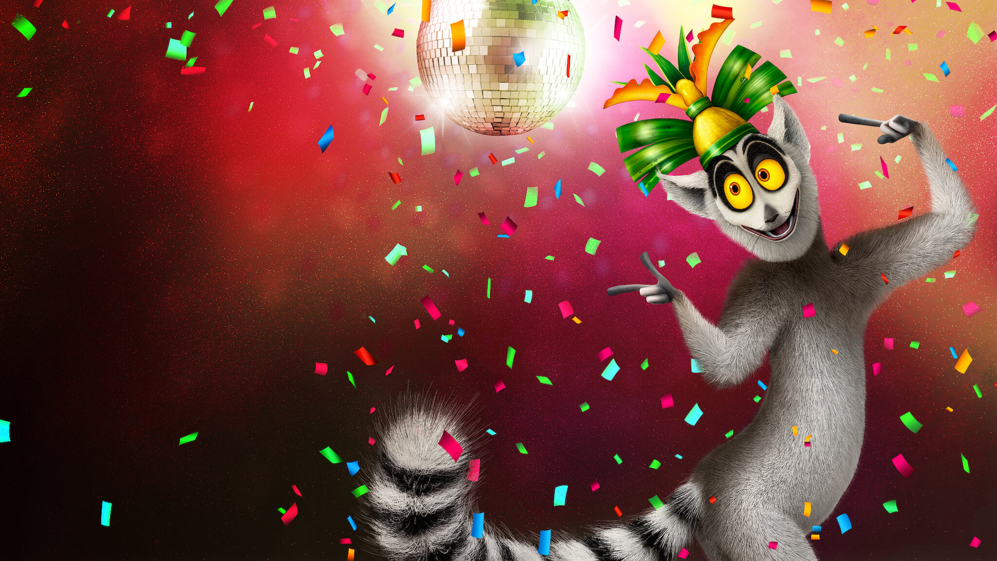 Madagascar Koning Julian Danst