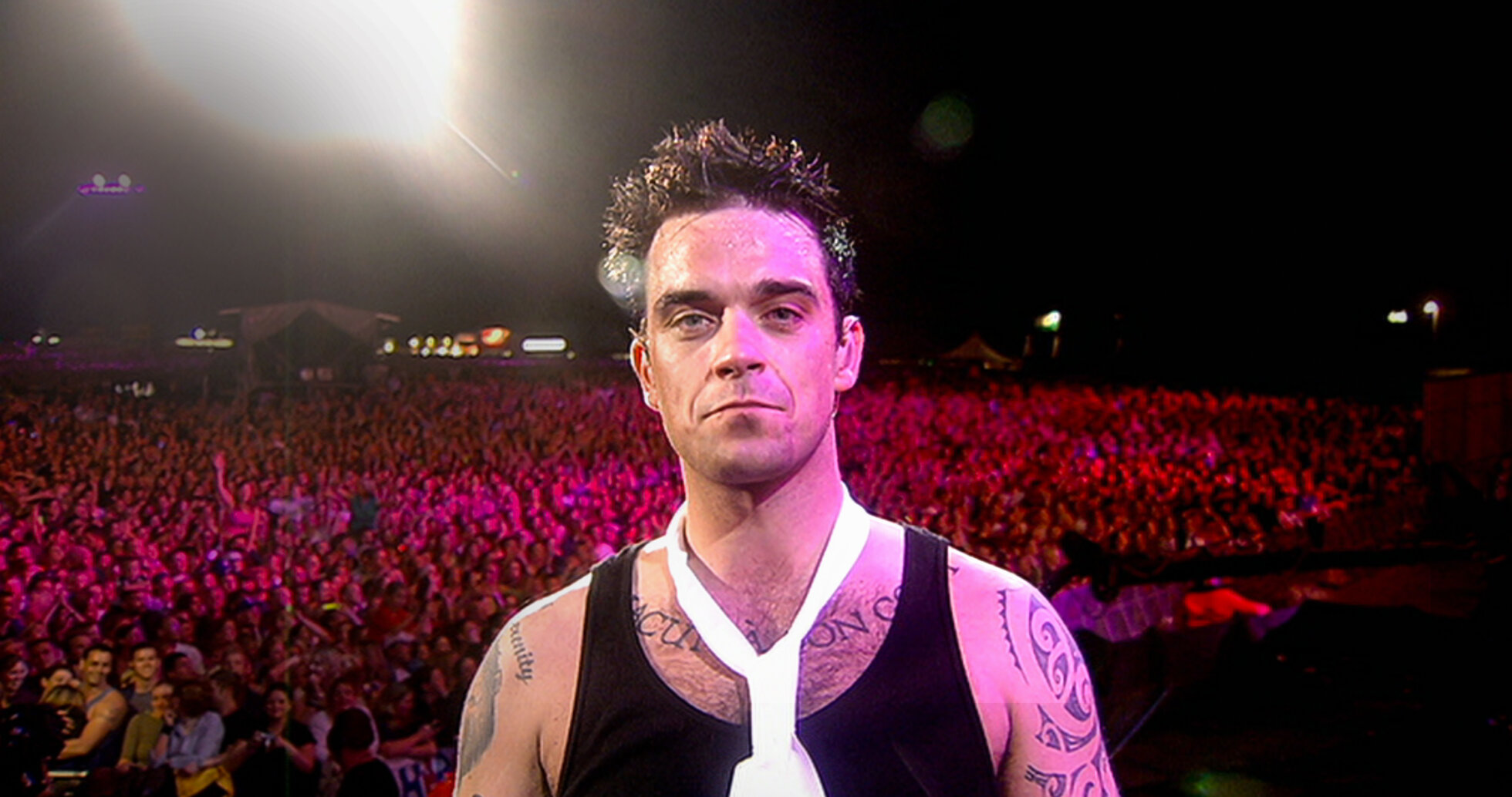 Robbie Williams Set Knebworth on Fire with His Electrifying Performance ...